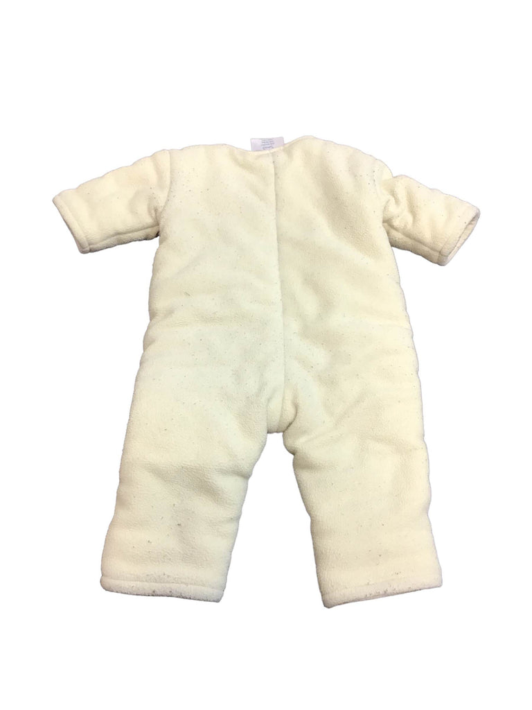 Baby Merlin's Magic Sleepsuit, Small 3-6 Months, Cotton, Cream