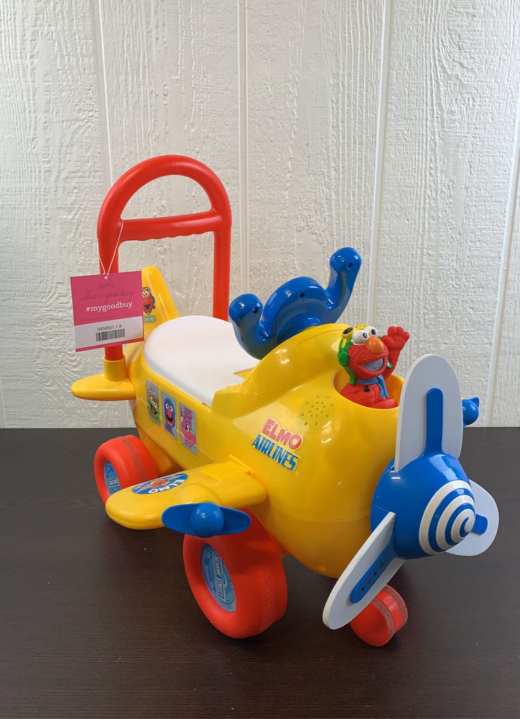 Kiddieland Sesame Street Activity Ride On, Elmo Airlines