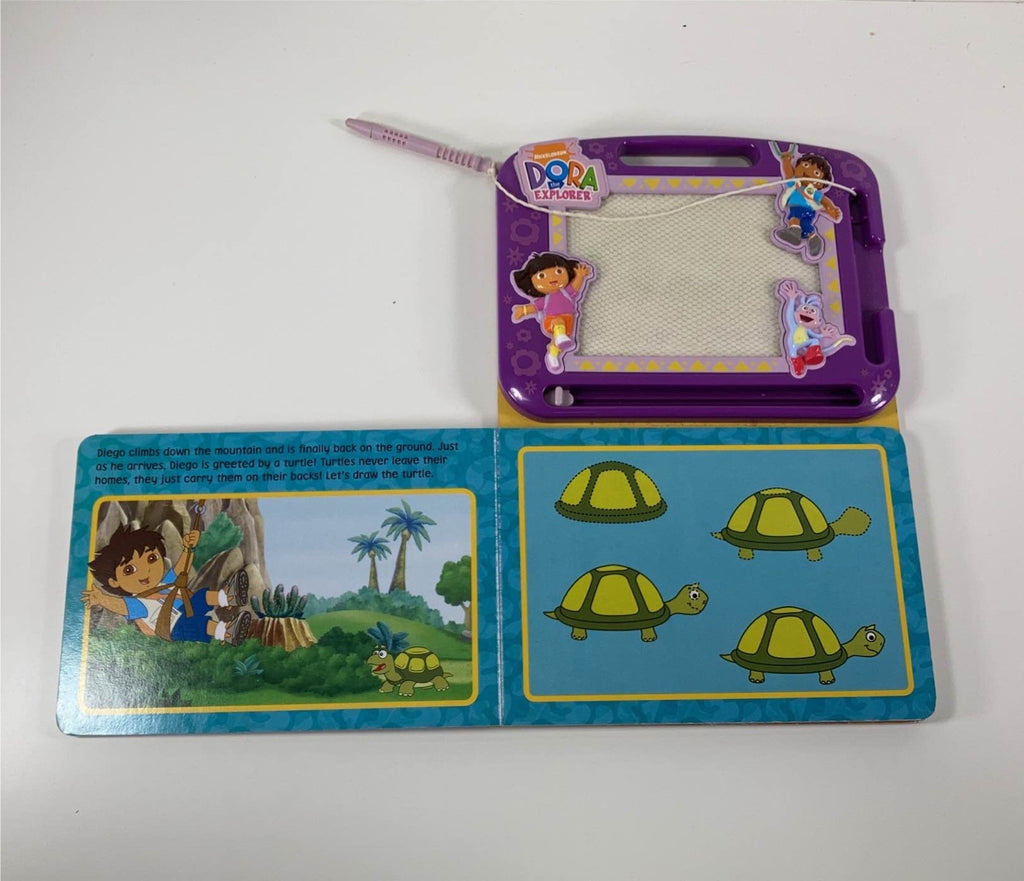 Phidal Publishing Magnetic Story Book, Dora the Explorer