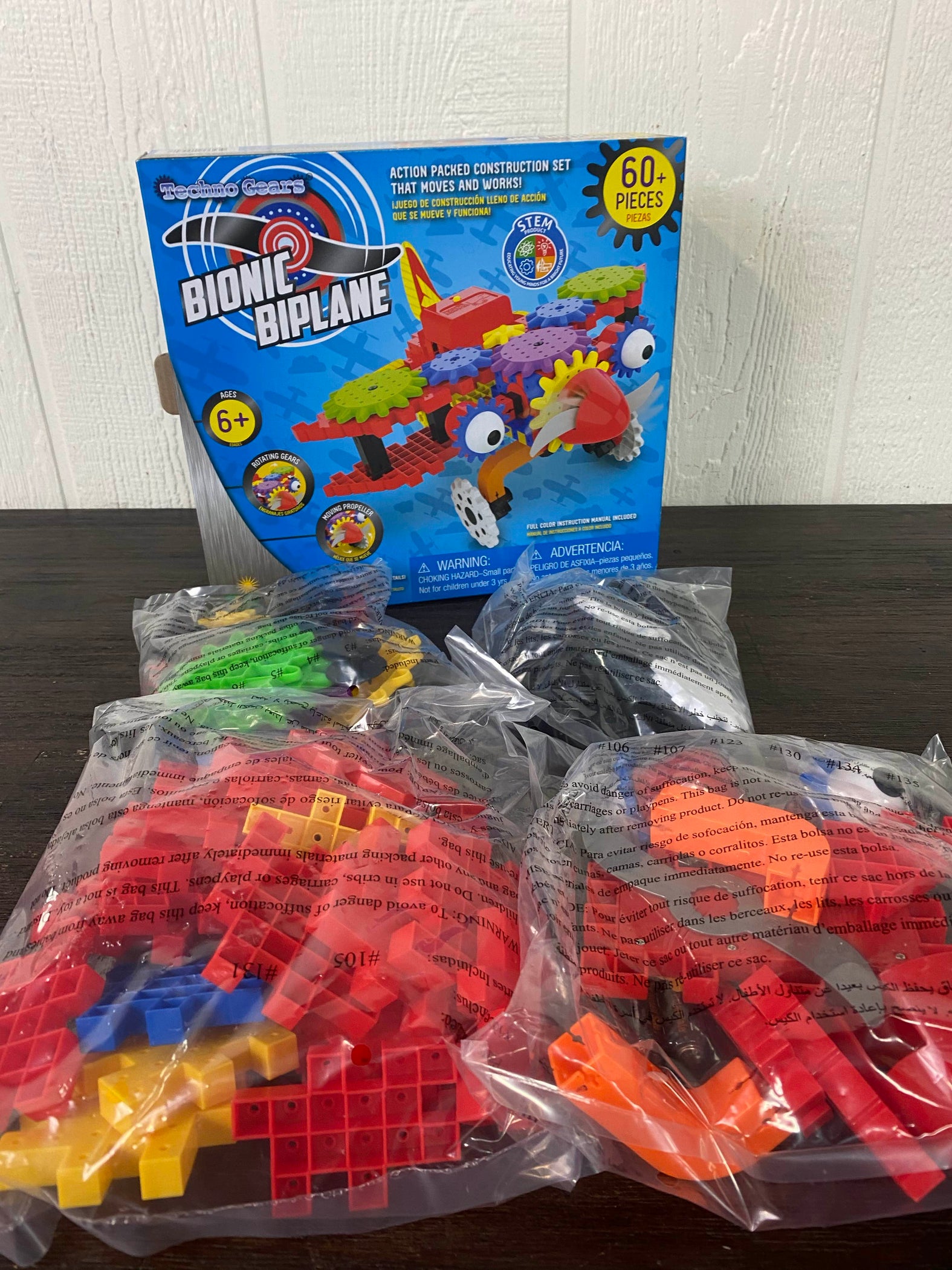 Learning Journey Techno Gears Bionic Biplane — GoodBuy Gear