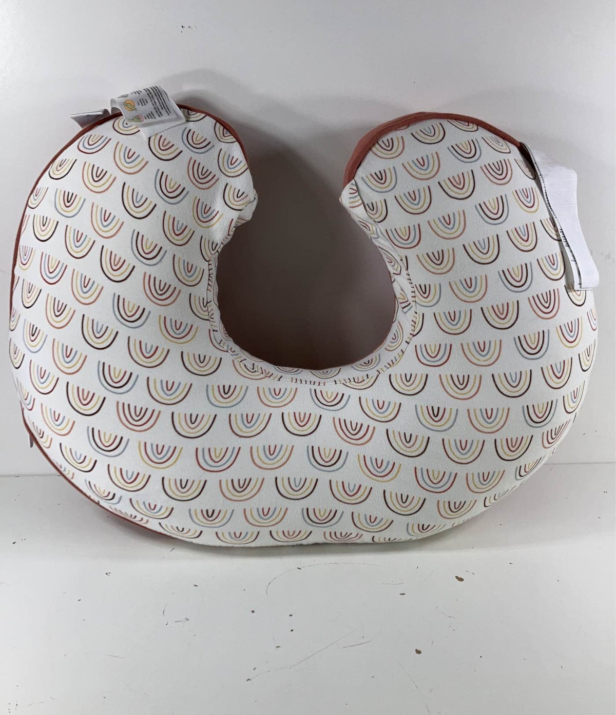 Boppy Luxe Feeding and Infant Support Pillow, Spice Rainbows — GoodBuy Gear