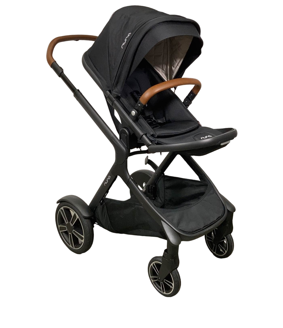 Nuna Demi Grow Stroller, Black Caviar, 2022 — GoodBuy Gear