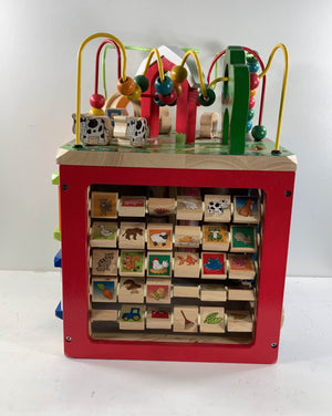 Battat Wooden Activity Cube