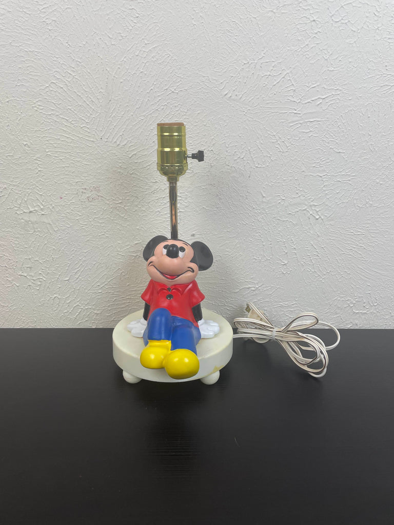 Vintage Mickey Mouse Lamp