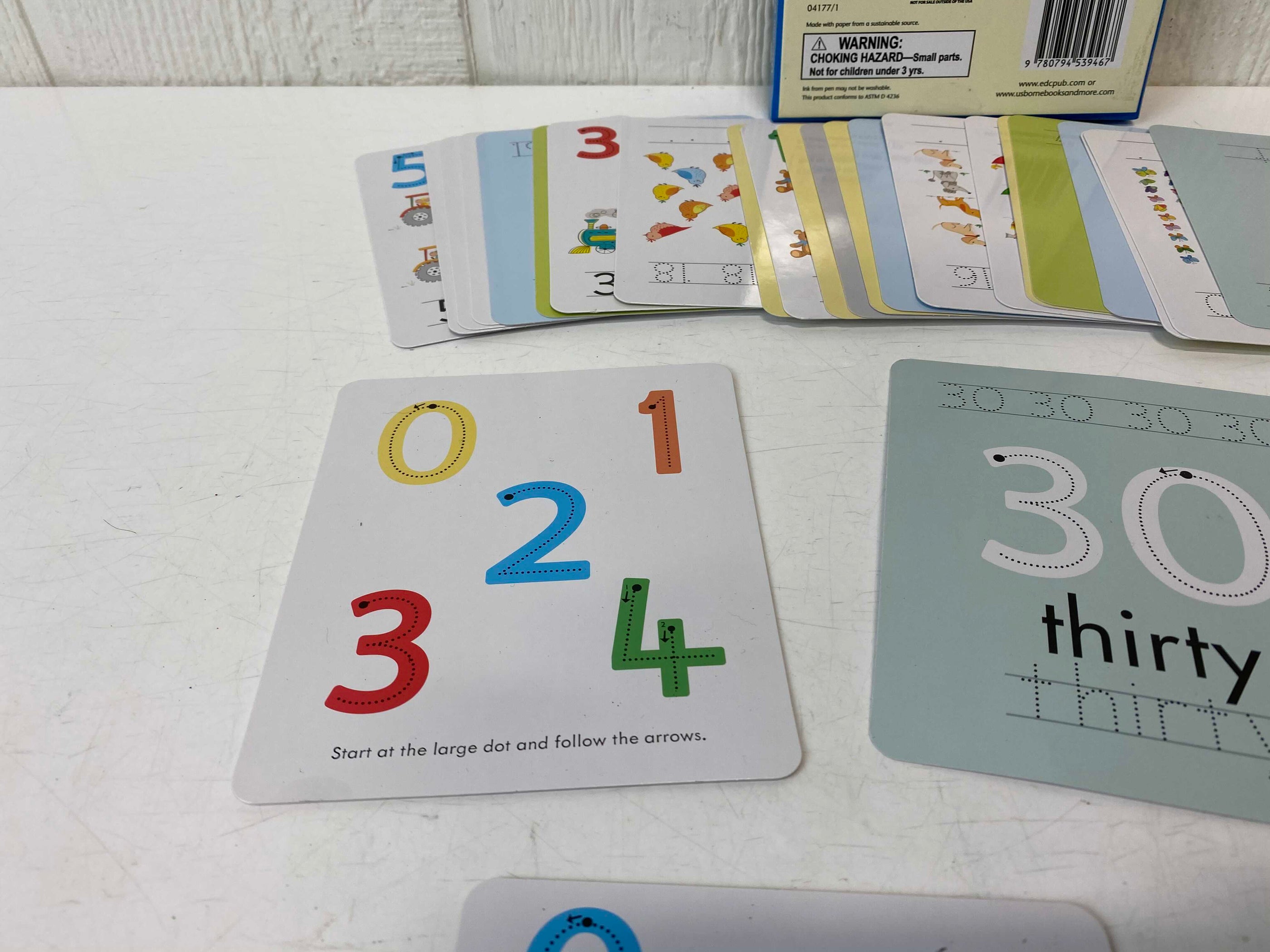 Usborne Wipe-Clean Number Cards — GoodBuy Gear