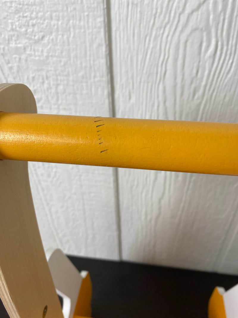 LINE Push Wooden School Bus