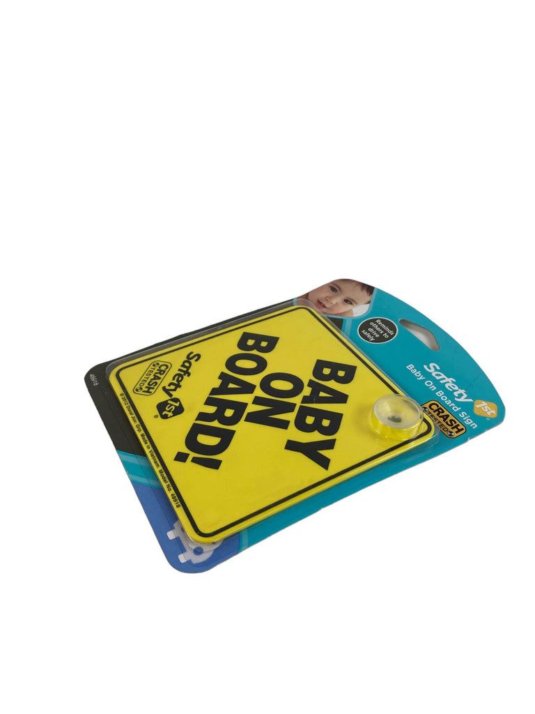 Safety 1st Baby On Board Sign