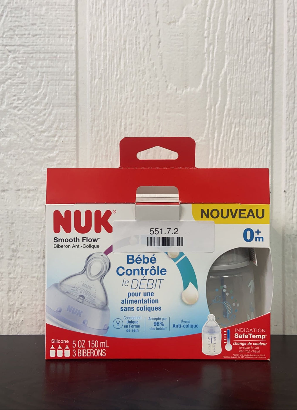 NUK Smooth Flow Anti-Colic Bottle, 5 oz, 3-Pack — GoodBuy Gear