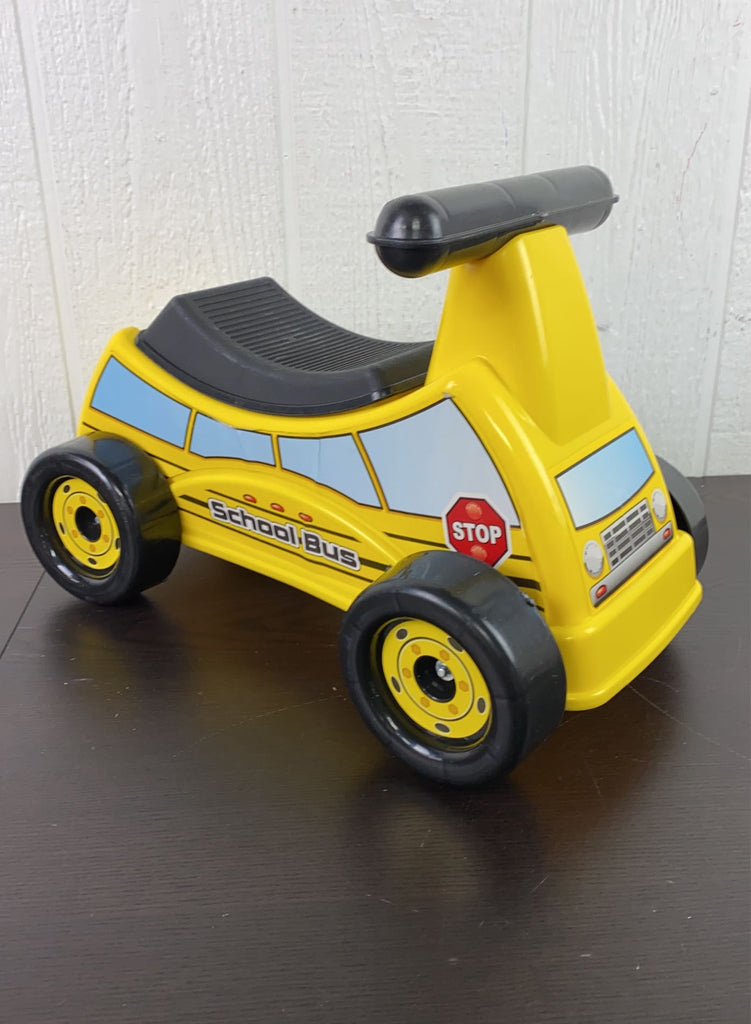 American Plastic Toys School Bus Ride-On