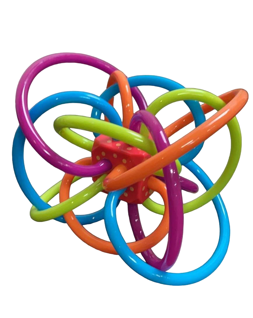 Manhattan Toy Winkel Rattle And Sensory Teether Toy