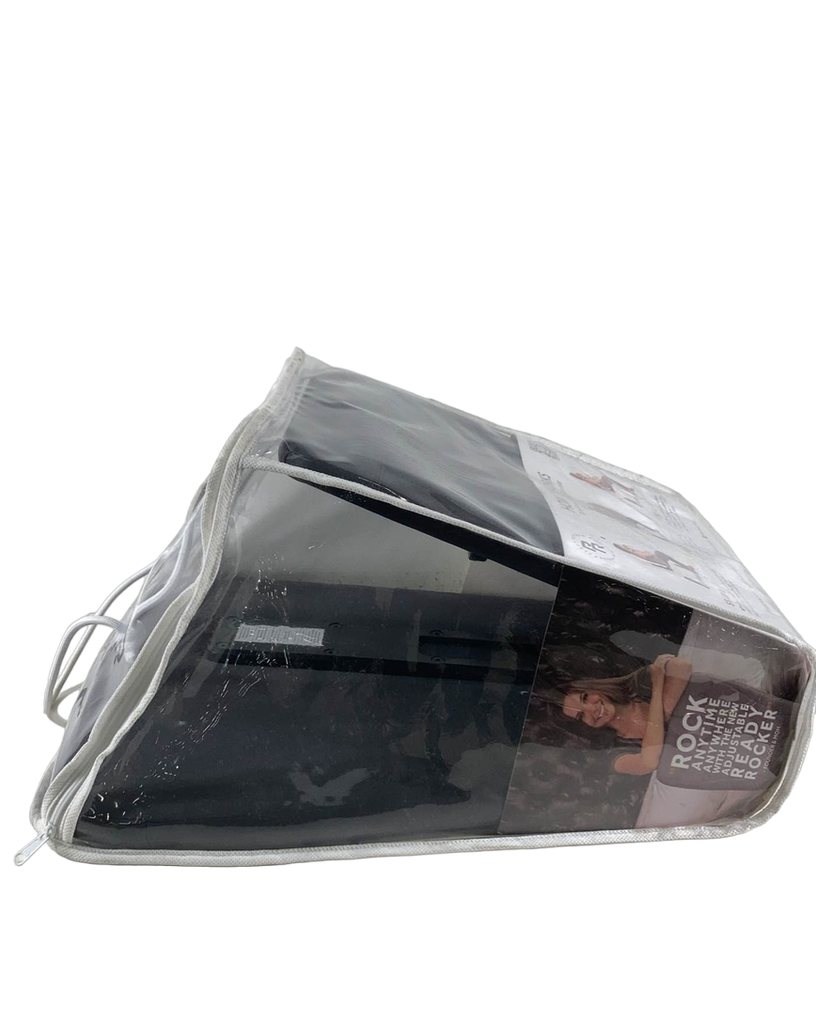 Ready Rocker Portable Rocker, Modern, Carbon Faux Leather