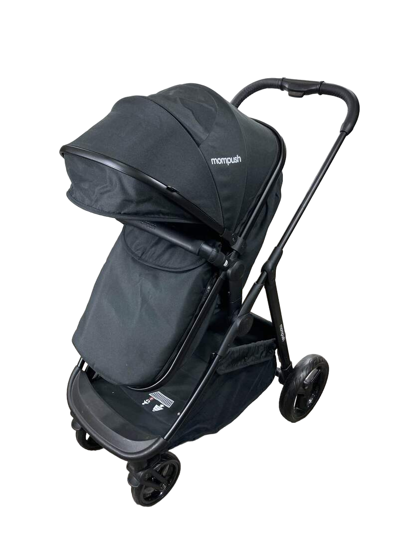 Mompush Wiz Stroller, Black, 2021 — GoodBuy Gear