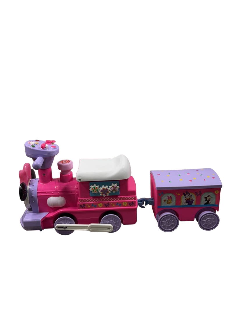 Kiddieland Minnie Mouse Ride On Train With Caboose — GoodBuy Gear