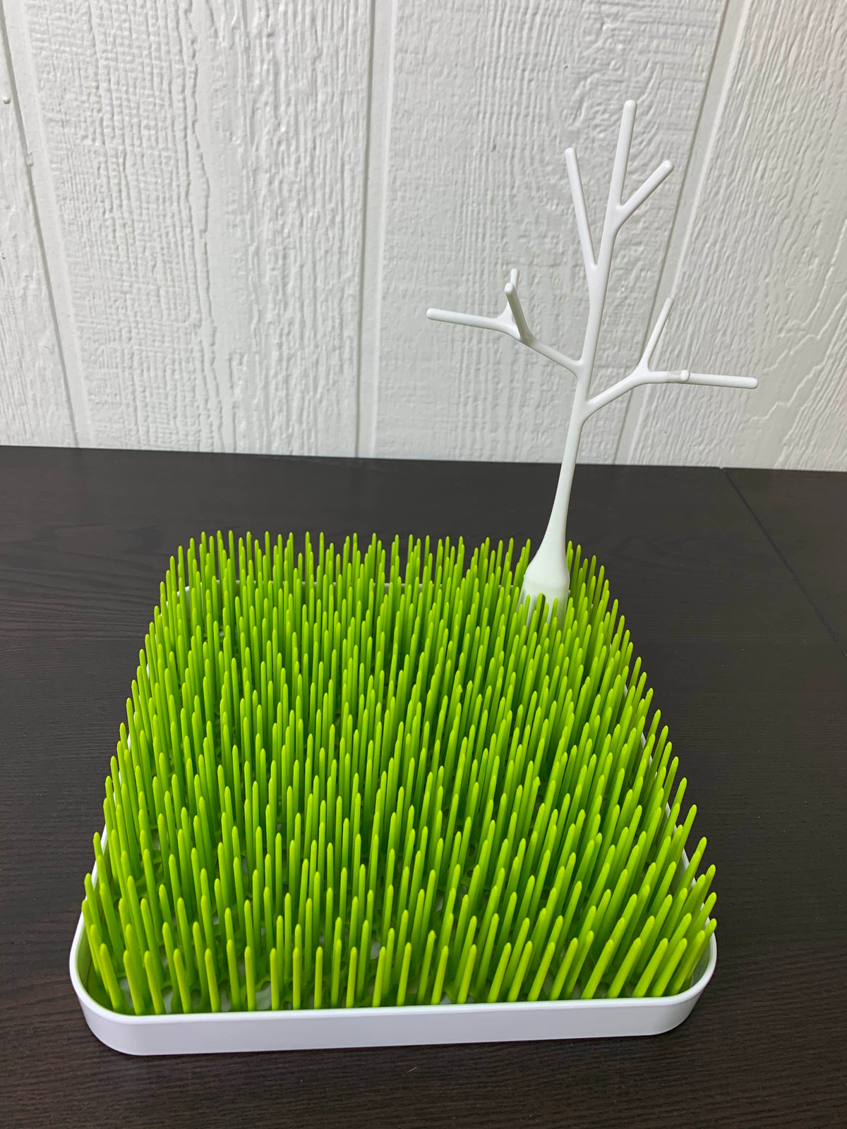 Boon Grass Countertop Drying Rack with Accessory