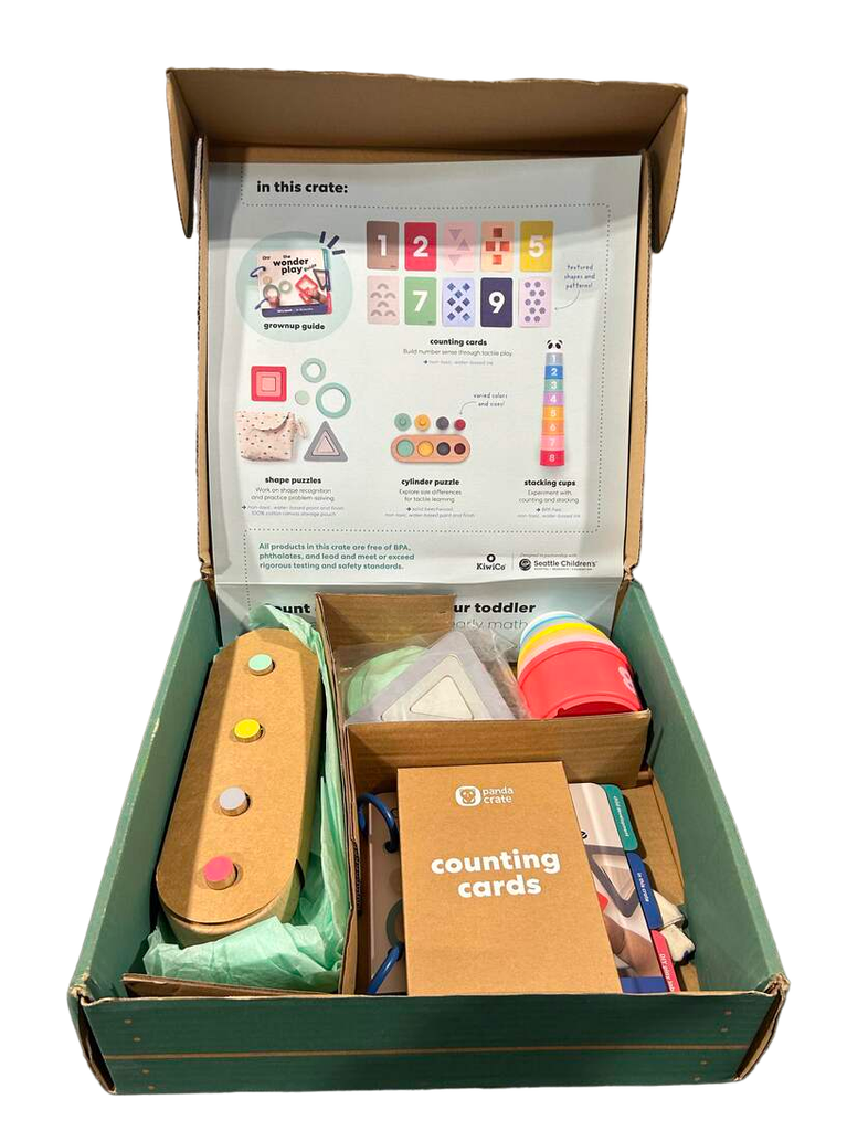 KiwiCo Lets Count Panda Crate