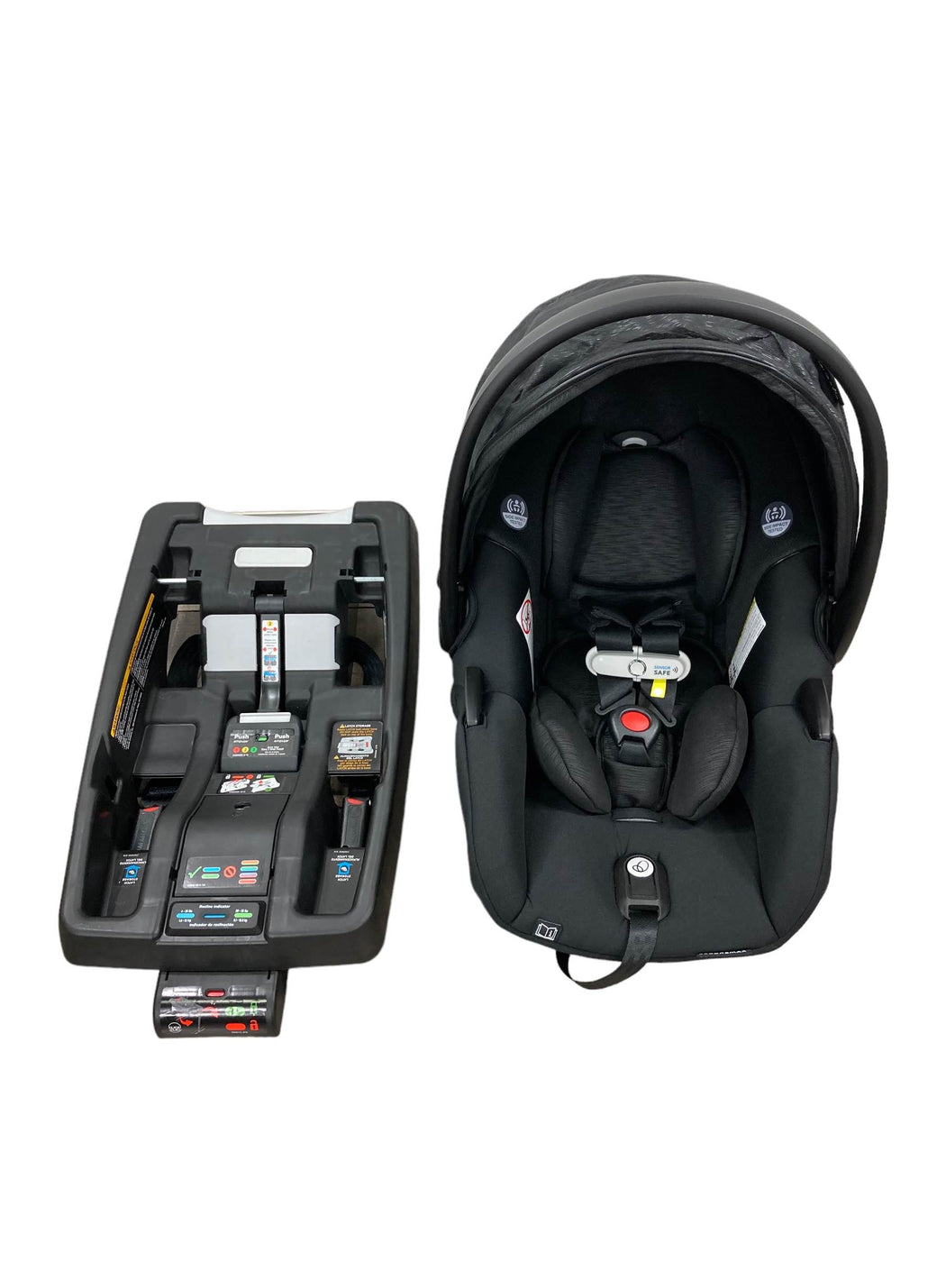 Evenflo Gold Securemax Infant Car Seat With SensorSafe And SafeZone Lo ...