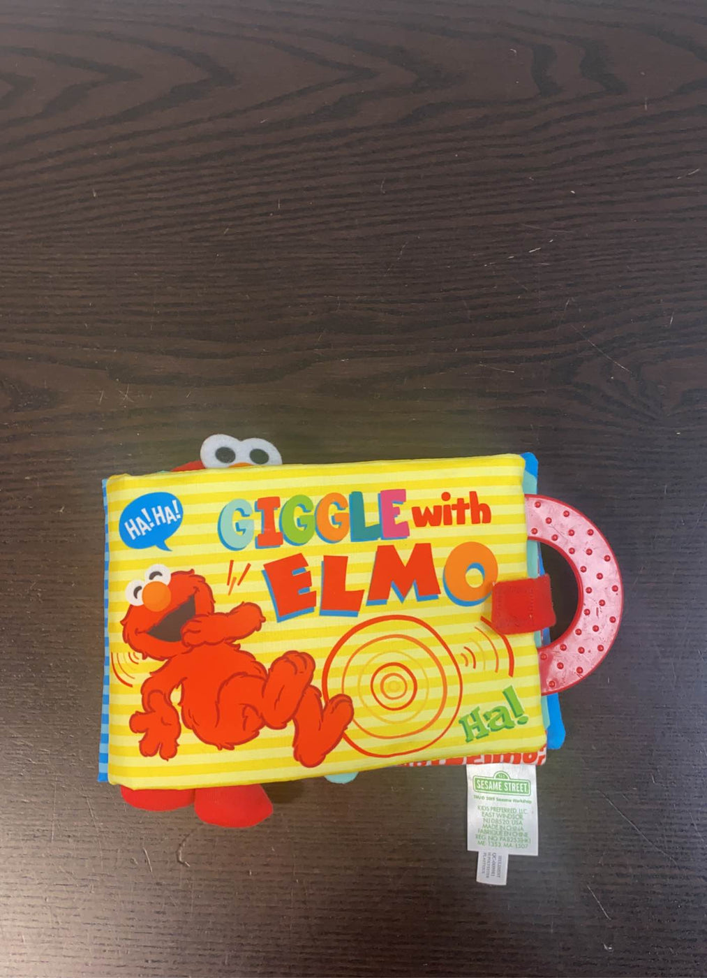 Sesame Street Giggle With Elmo Soft Book — GoodBuy Gear