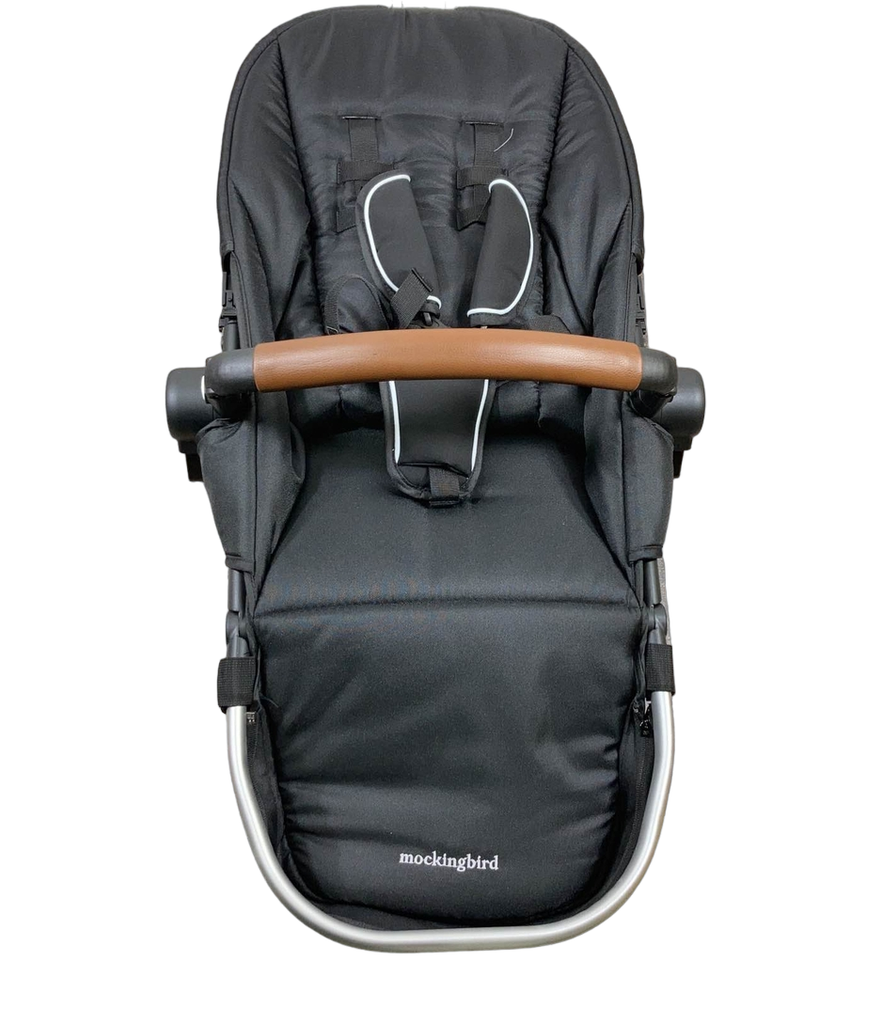 Mockingbird 2nd Seat Kit,Sky, Windowpane, Silver With Penny Leather