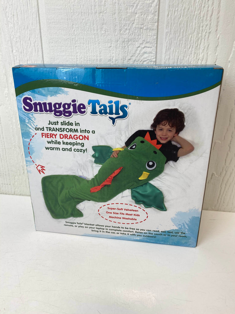 Snuggie Tails Green Dragon Blanket