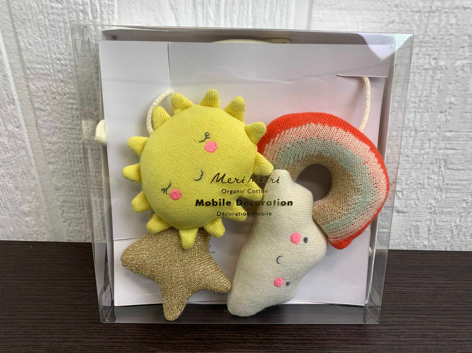 Meri Meri Organic Cotton Baby Mobile, Happy Weather — GoodBuy Gear