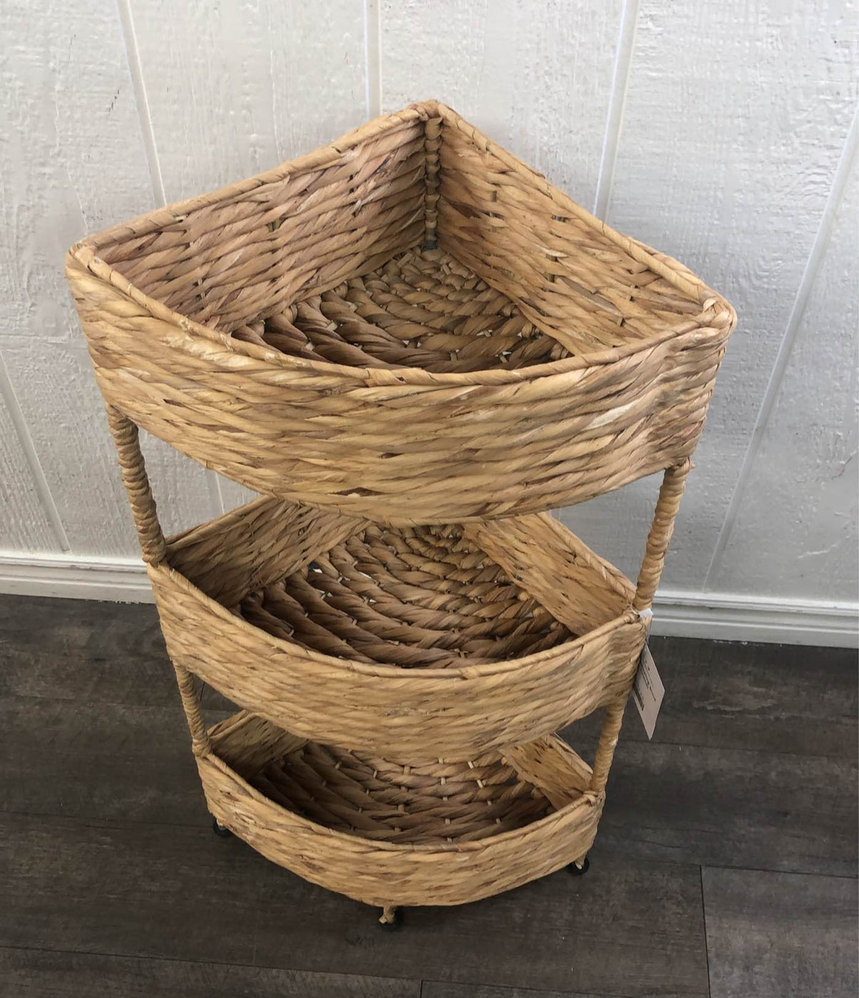 Wicker Corner Storage — GoodBuy Gear