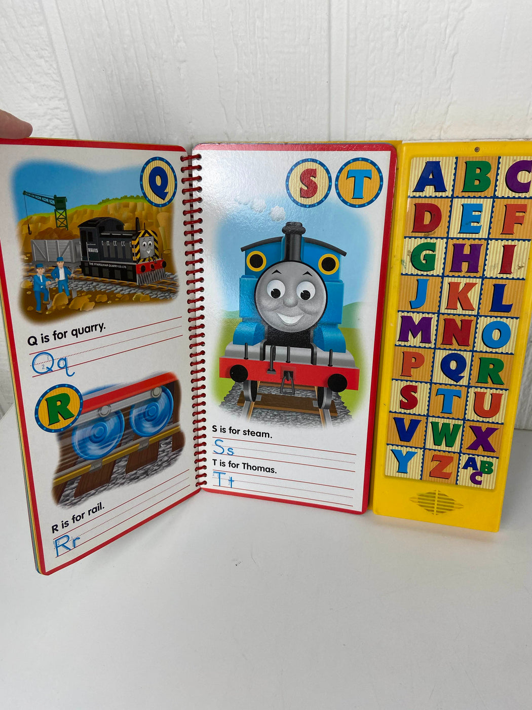 Thomas & Friends ABC Wipe Off Sound Activity Book — GoodBuy Gear