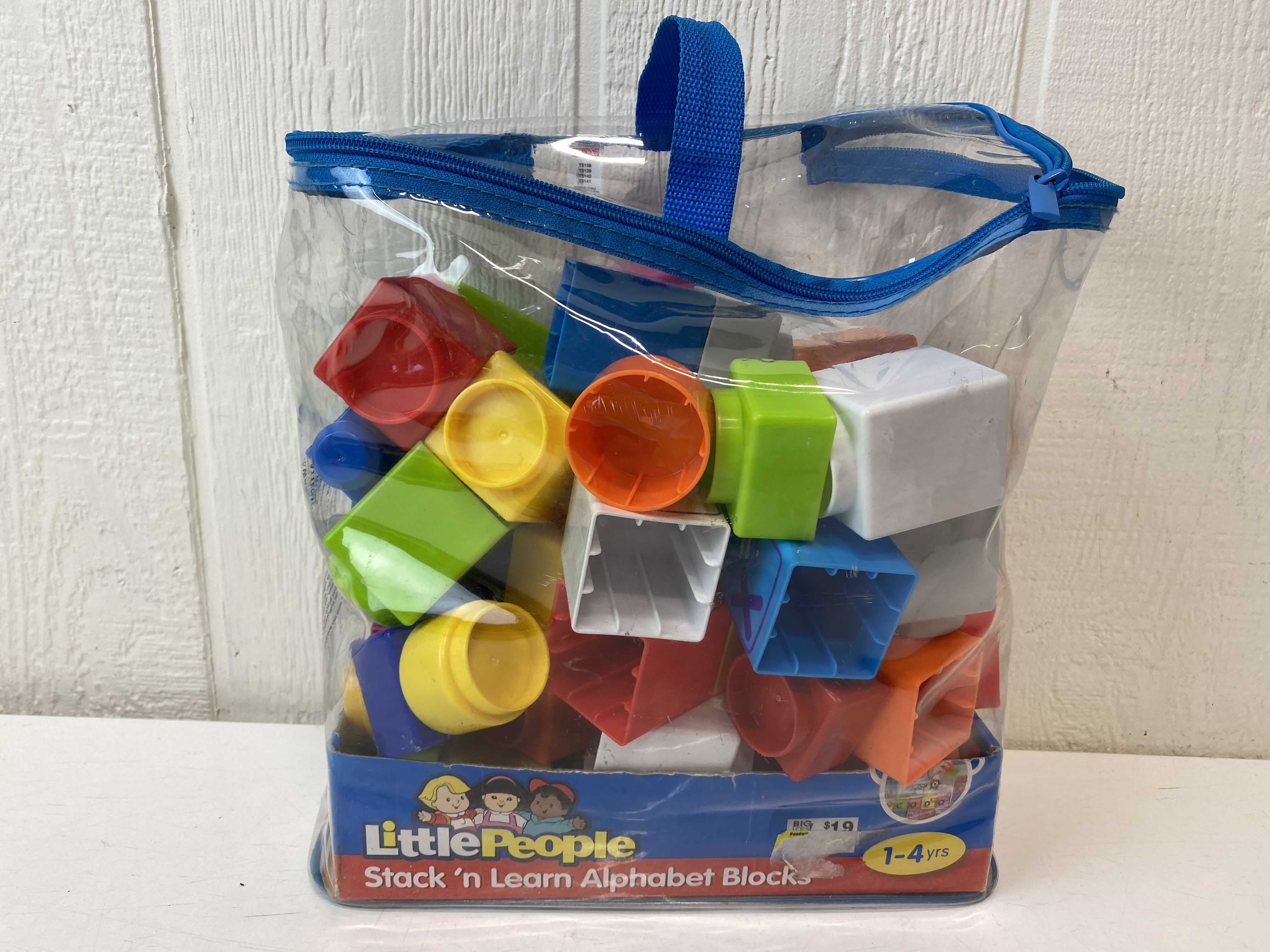 Fisher Price Little People Stack ‘n Learn Alphabet Blocks