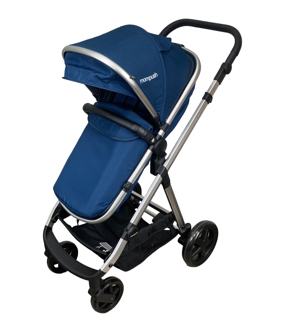 Mompush Meteor 2 Stroller, Navy Blue, 2022 — GoodBuy Gear