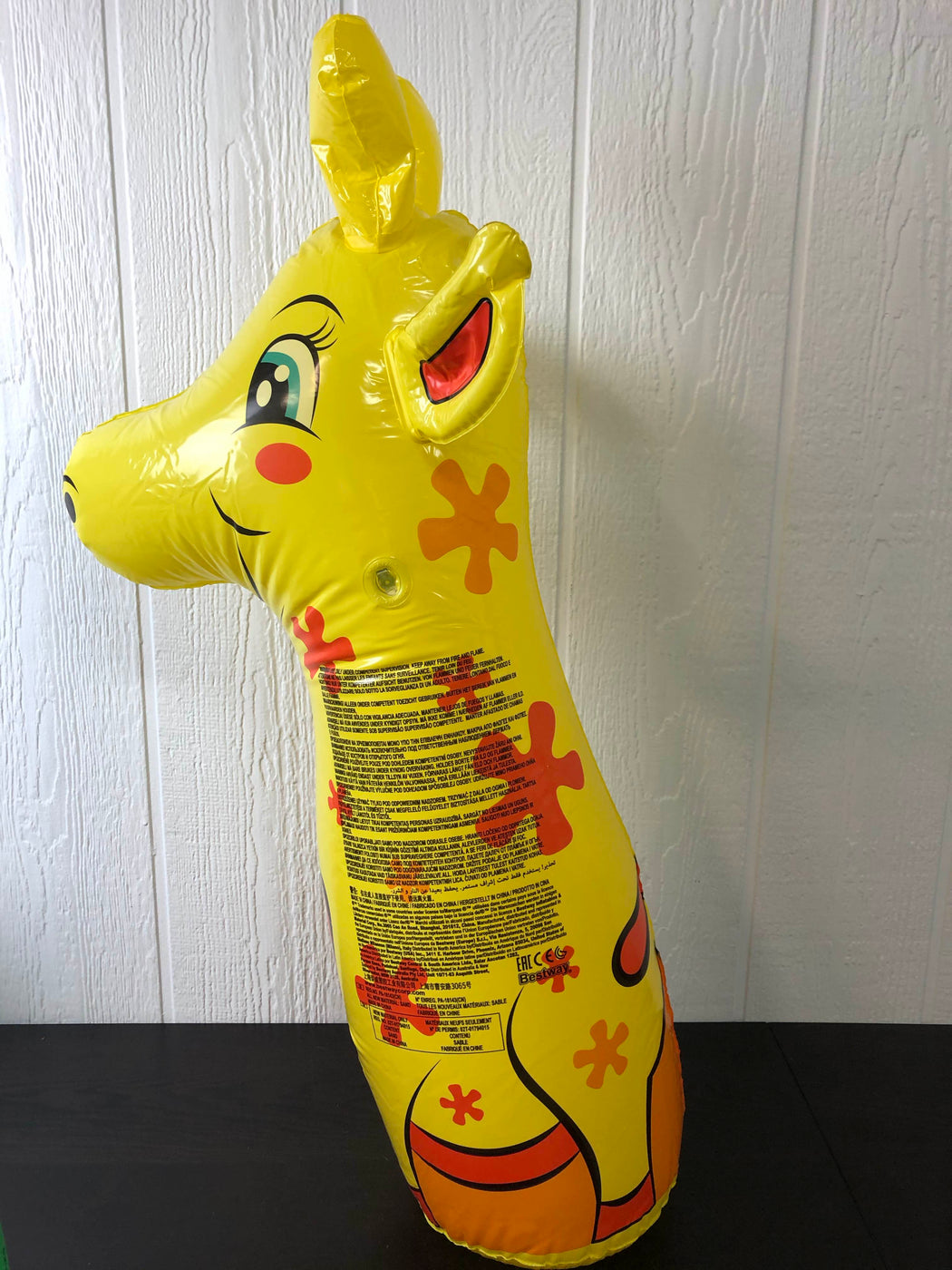 Inflatable 3D Bop Bag, Giraffe — GoodBuy Gear