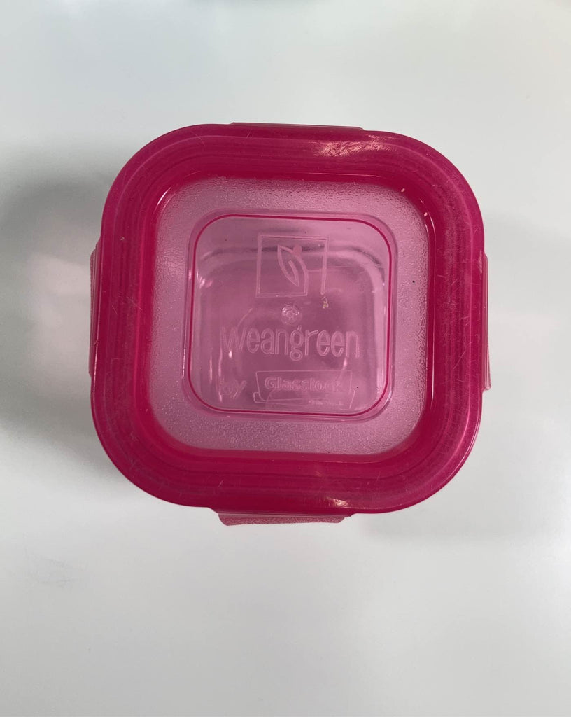 Wean Green Glass Food Storage Containers