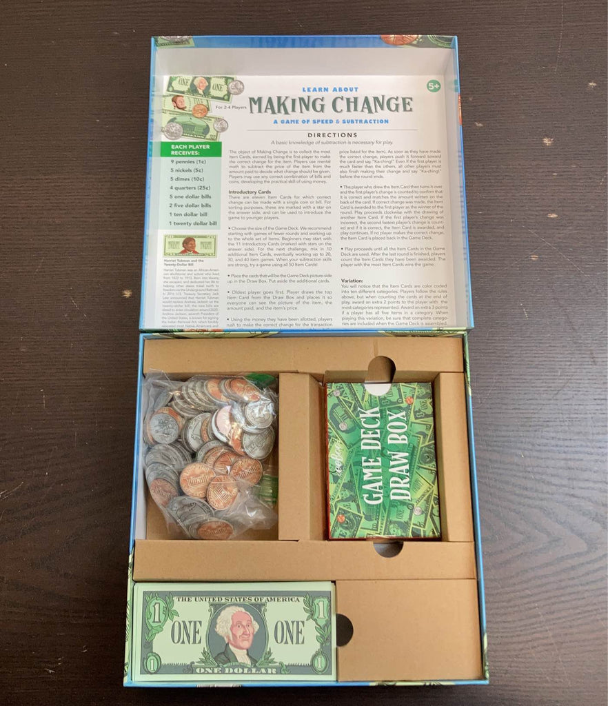 Eeboo Making Change Game