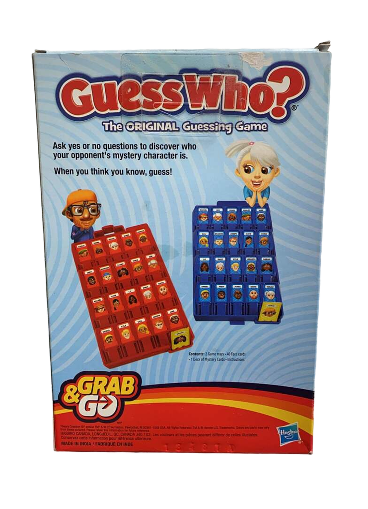 Hasbro Guess Who Grab & Go