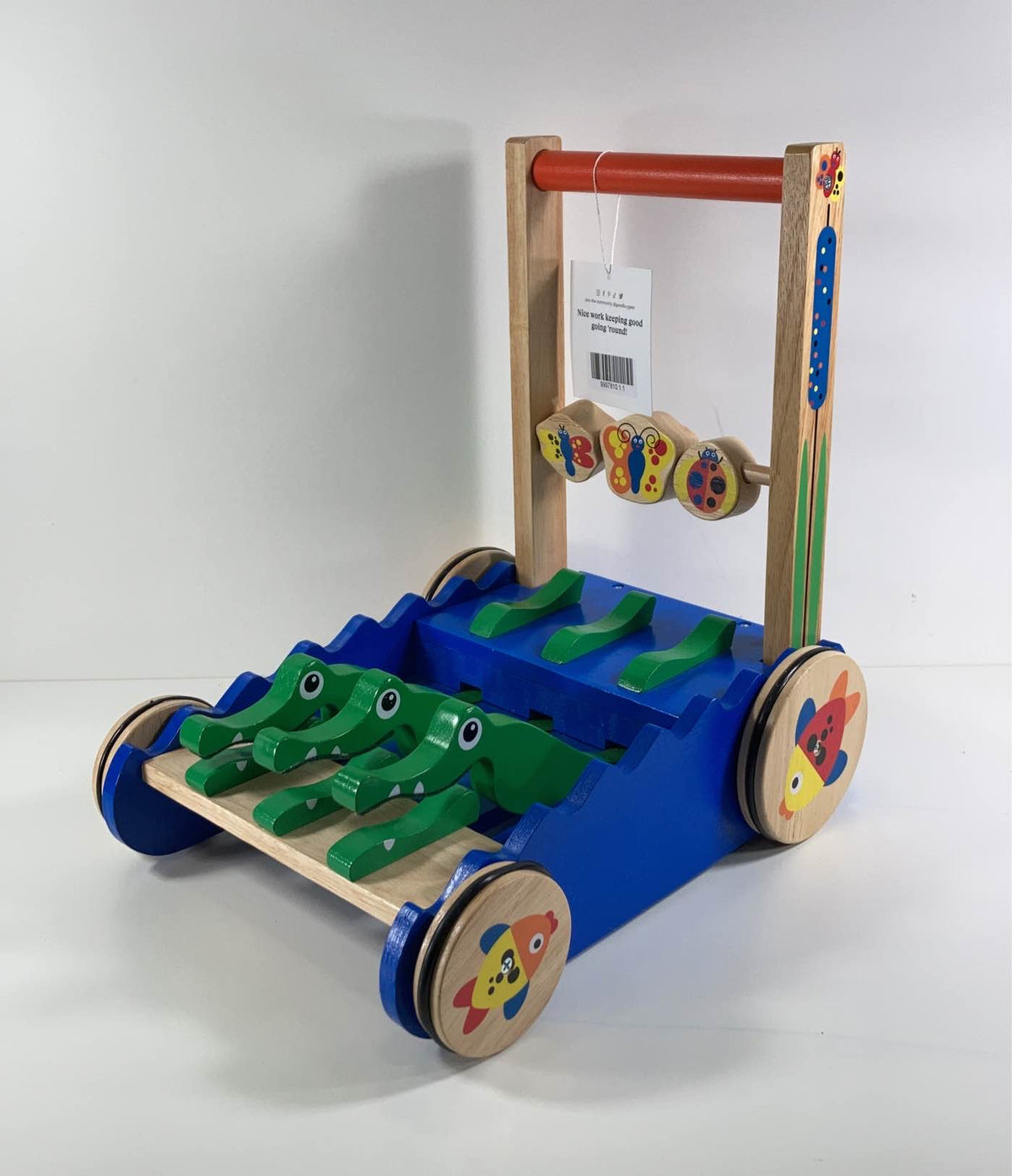 Melissa & Doug Chomp and Clack Alligator Push Toy — GoodBuy Gear