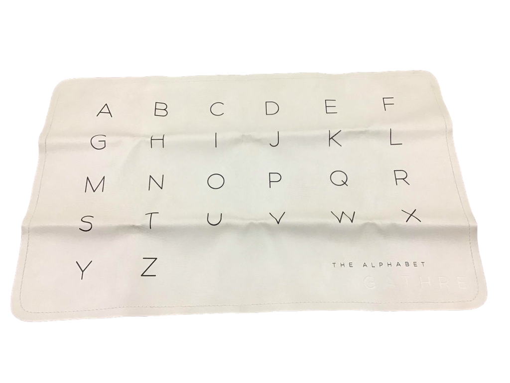 Gathre Micro Mat, Alphabet