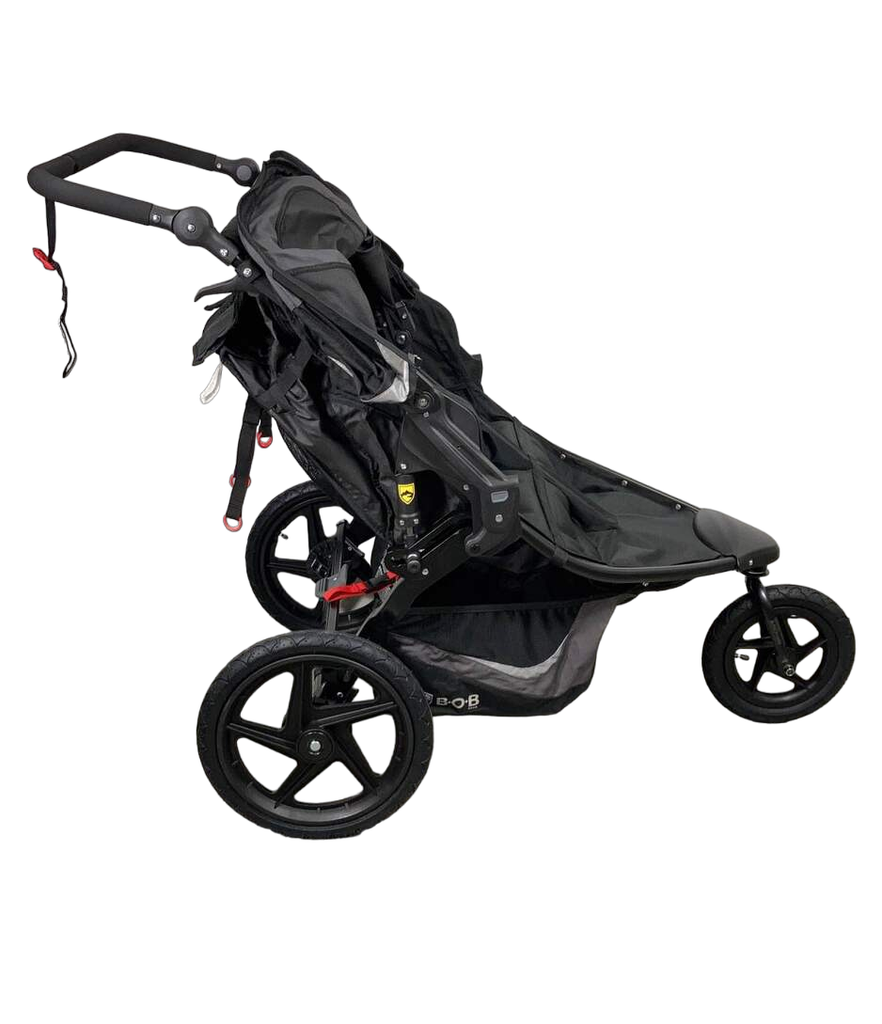 BOB Revolution Flex 3.0 Duallie Stroller, 2022, Graphite Black