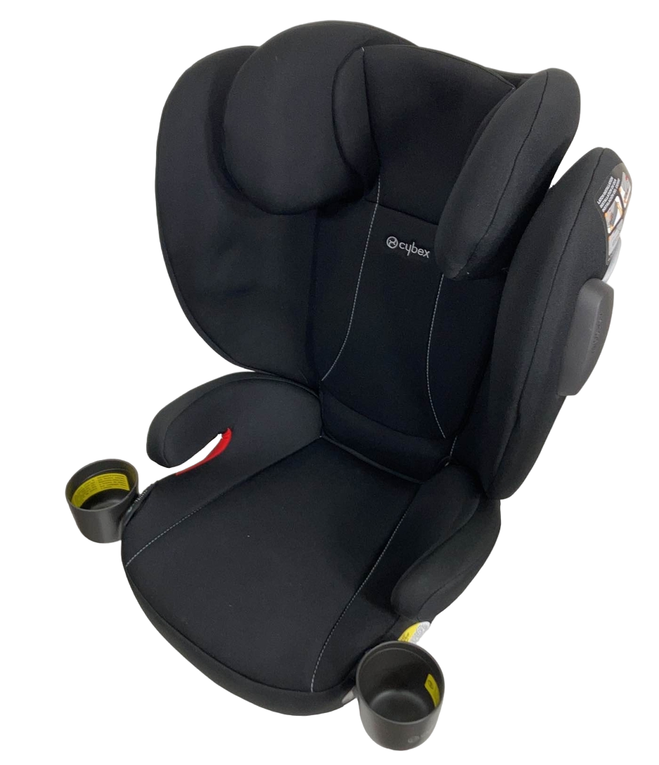Cybex Solution B2-Fix + Lux Booster, Volcano Black, 2021 — GoodBuy Gear
