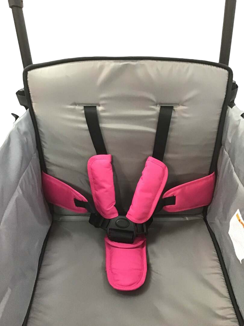 Wonderfold X2 Push + Pull Double Stroller Wagon, 2021, Pretty-n-Pink ...