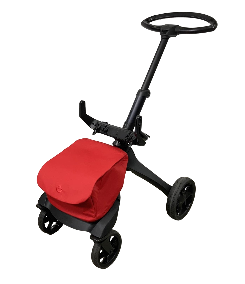 Stokke Xplory Stroller Frame, 2021, Ruby Red — GoodBuy Gear