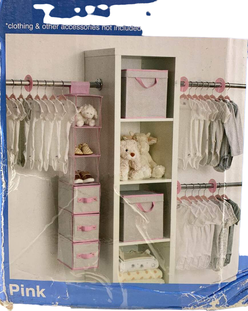Delta Children 48-Piece Nursery Storage Set, Infinity Pink — GoodBuy Gear