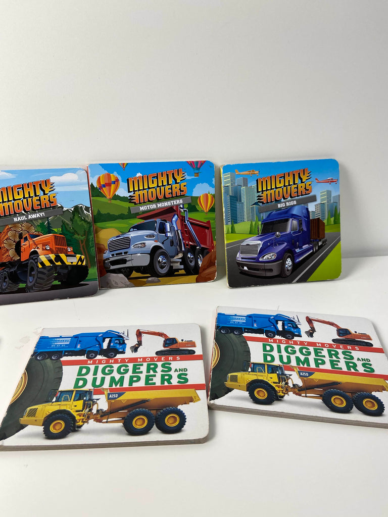 BUNDLE Board Books, Mighty Movers