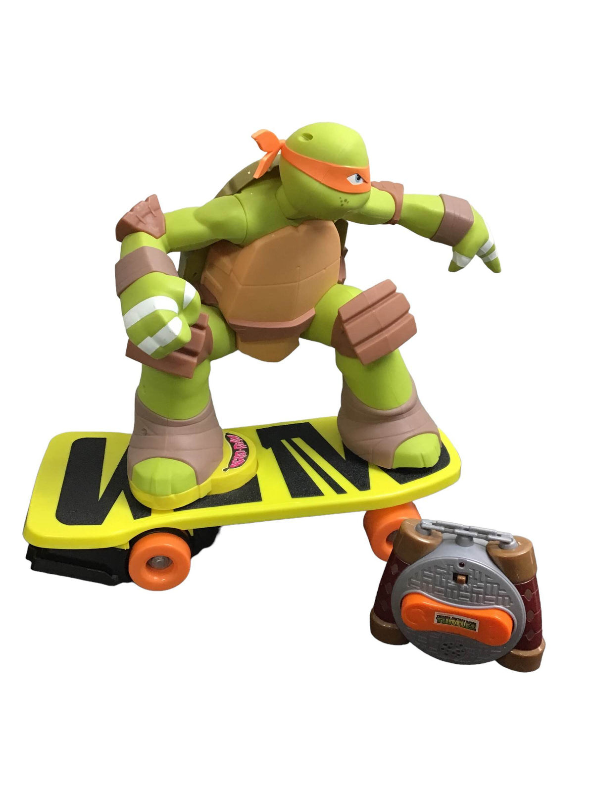 Teenage Mutant Ninja Turtles Remote Control Skateboarding Mikey ...