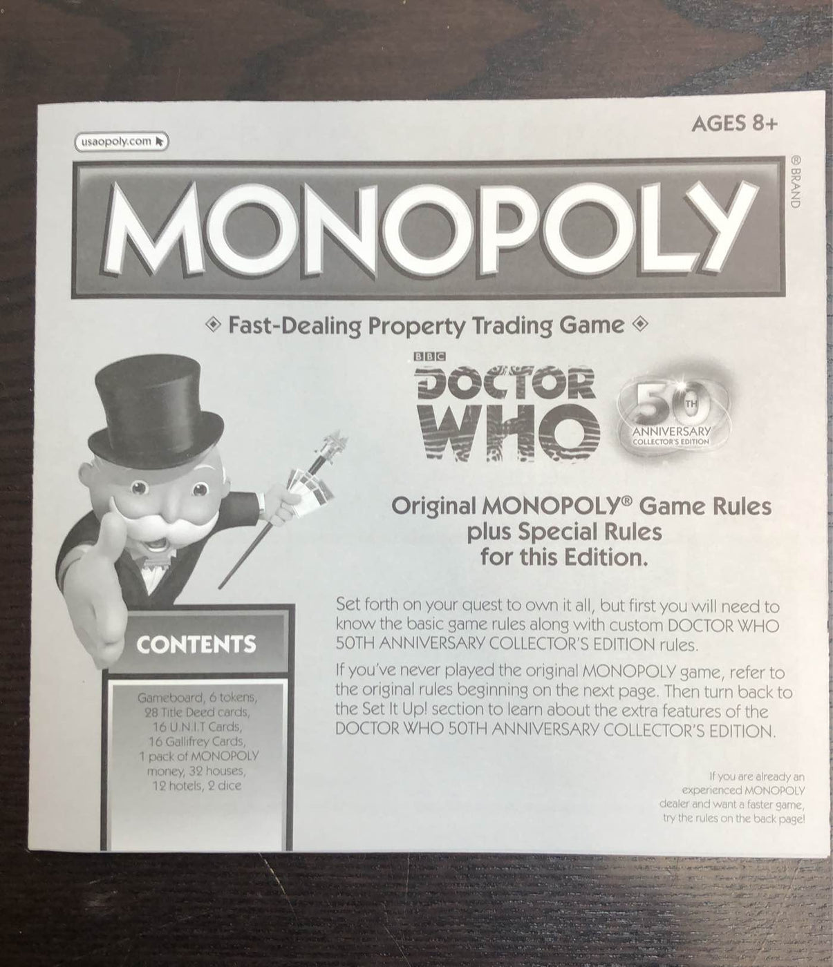 Hasbro Monopoly, Dr. Who Edition — GoodBuy Gear