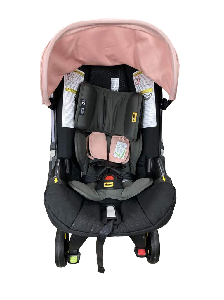 Doona Infant Car Seat & Stroller Combo, 2022, Blush Pink