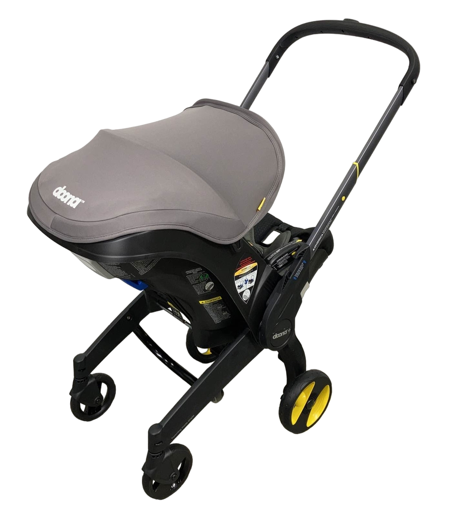 Doona Infant Car Seat & Stroller Combo, 2022, Grey Hound