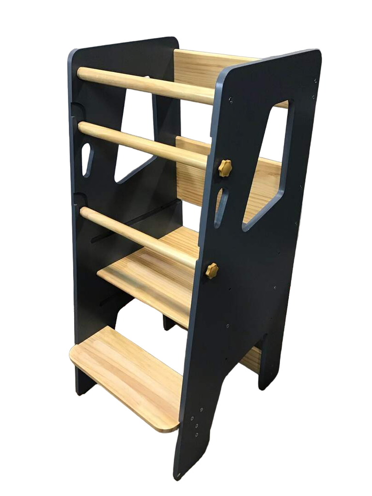 Ocodile Toddler Standing Tower, Gray