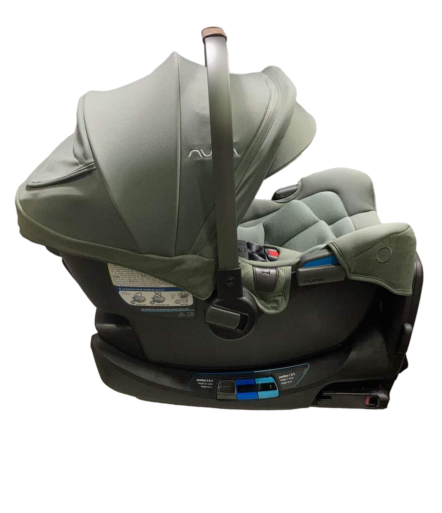 Nuna PIPA rx Infant Car Seat with RELX Base, 2022, Pine