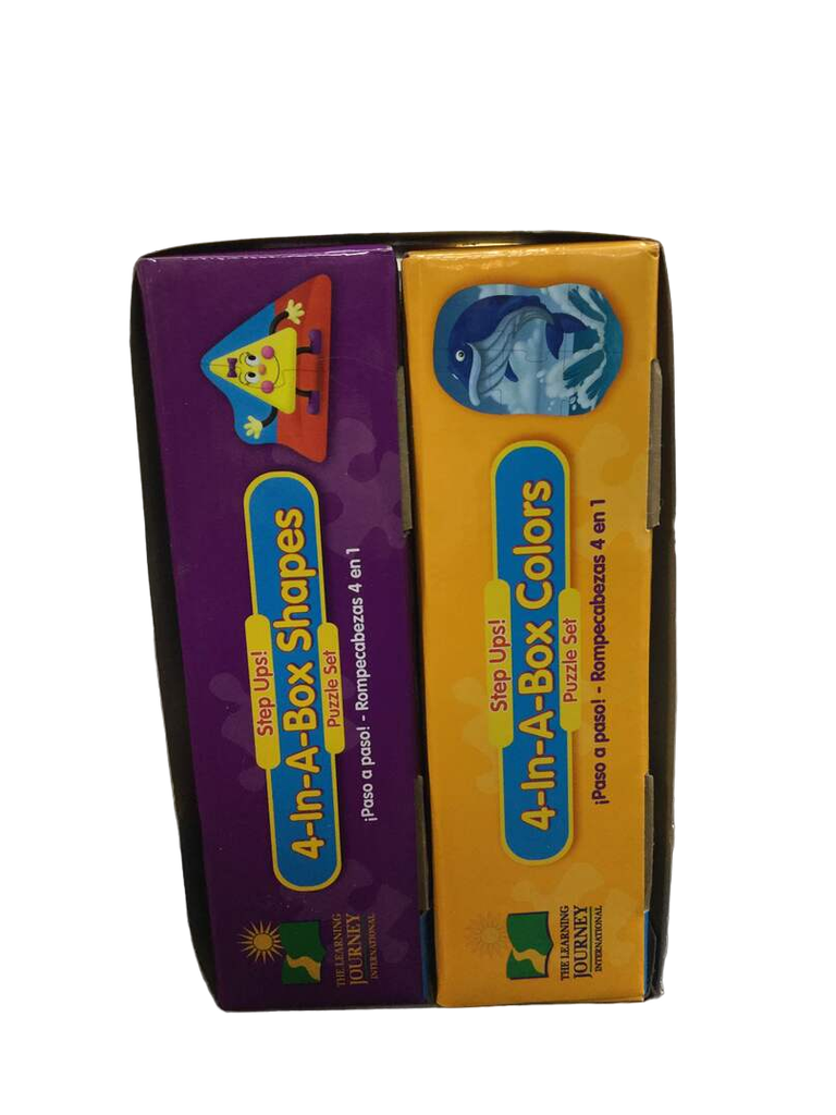 The Learning Journey ABC & 123 Trains 2 Pack Puzzle Set