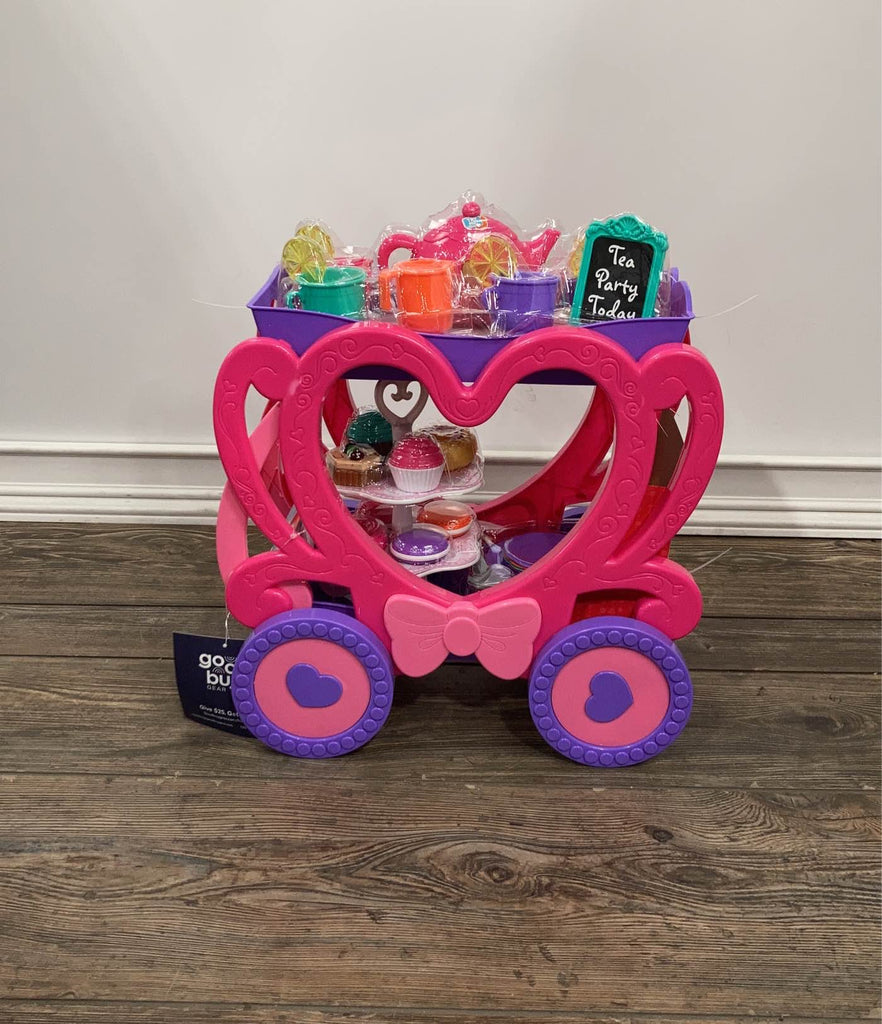 Kid Connection Deluxe Tea Cart Playset