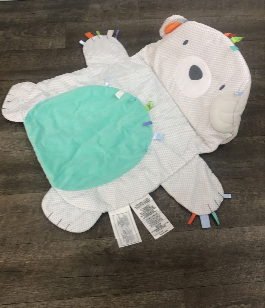 Bright Starts Tummy Time Prop & Play Mat, Bear