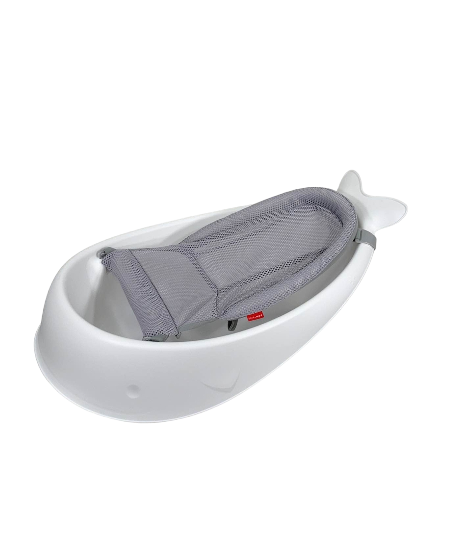 Skip Hop Moby Bath Smart Sling 3-Stage Bathtub, White — GoodBuy Gear
